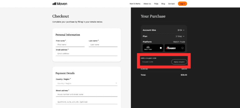 Maven Trading Discount Code (October 2025) - 5% Off Coupon